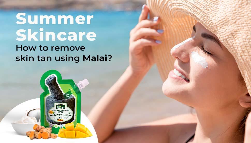 Summer Skincare How to Remove Skin Tan Using Malai – Indus Valley