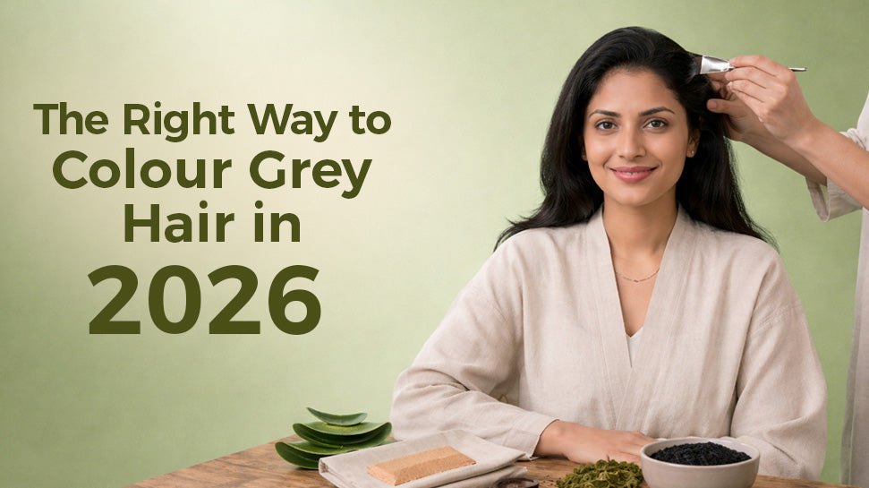Best Organic Hair Colour for Grey Hair Without Damage – Indus Valley