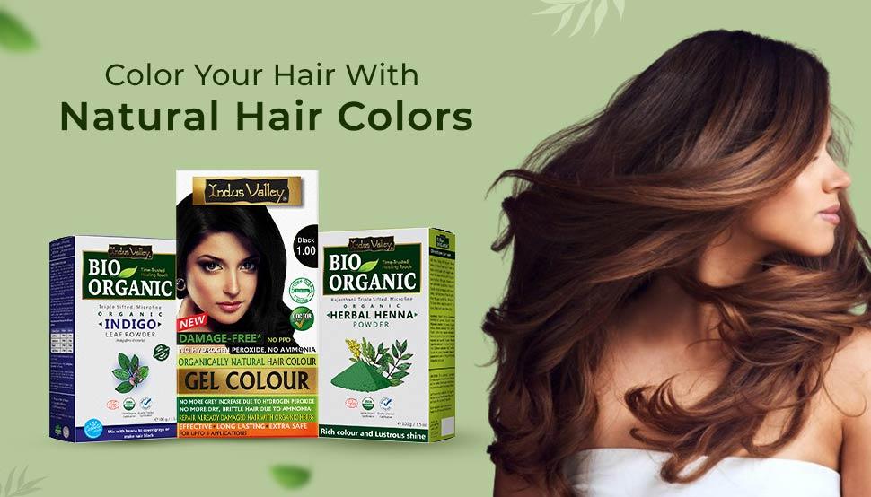 Color Your Hair with Natural Hair Colors – Indus Valley