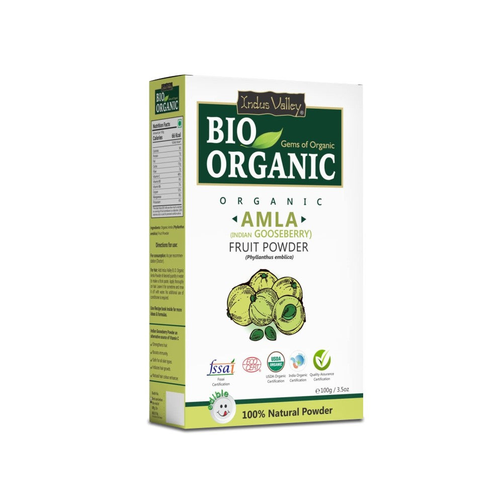 Bio Organic Amla Fruit Powder for Hair Growth and Skin – Indus Valley