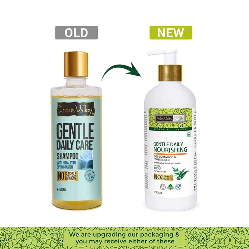 Buy Online Organic Gentle Daily Use Shampoo for Hair – Indus Valley