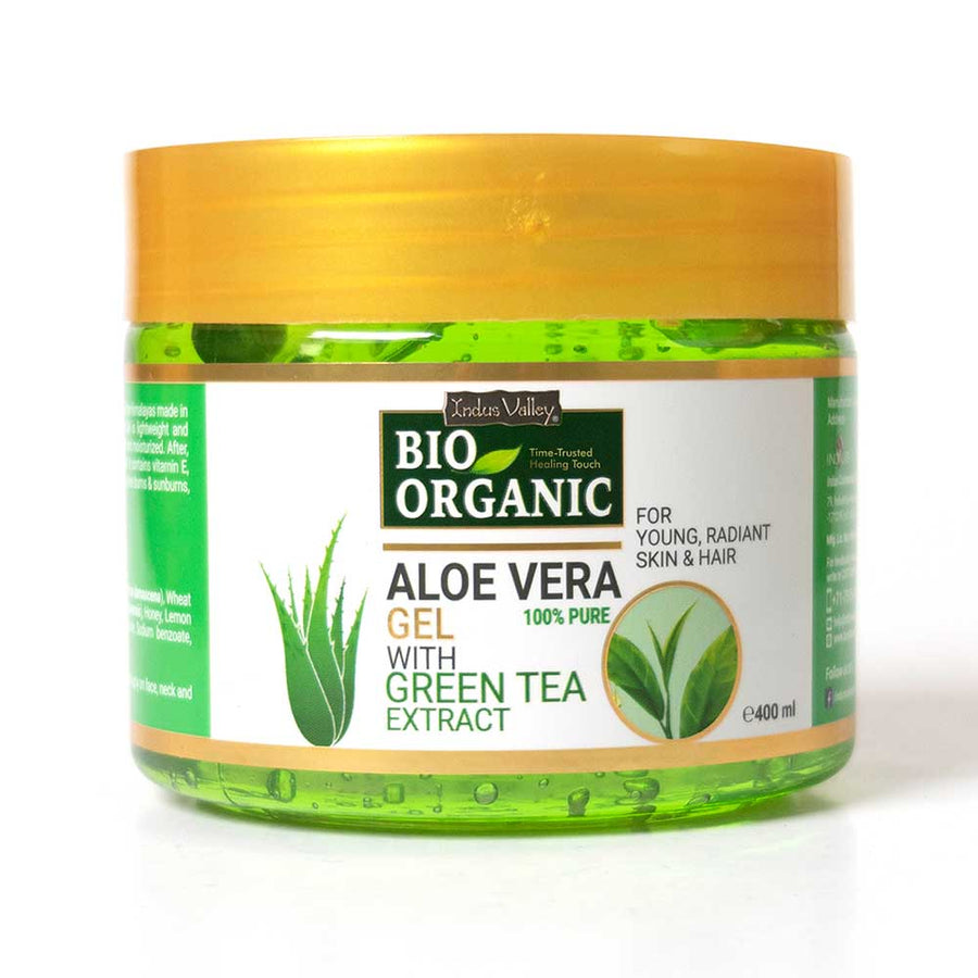 Indus Valley Pure Aloe Vera Gel For Face, Hair and Skin