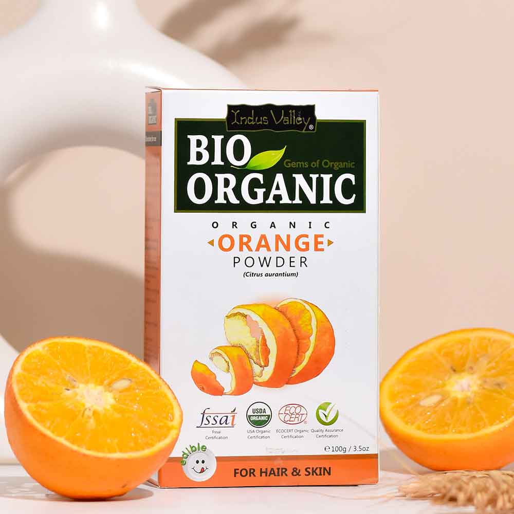 Bio Organic Orange Fruit Peel Powder – Indus Valley