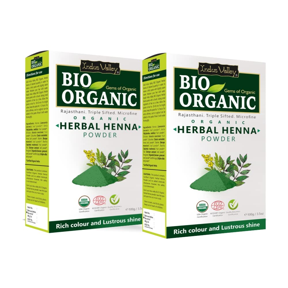 Bio Organic Herbal Henna Powder | 100% Natural Herbal Henna Powder ...