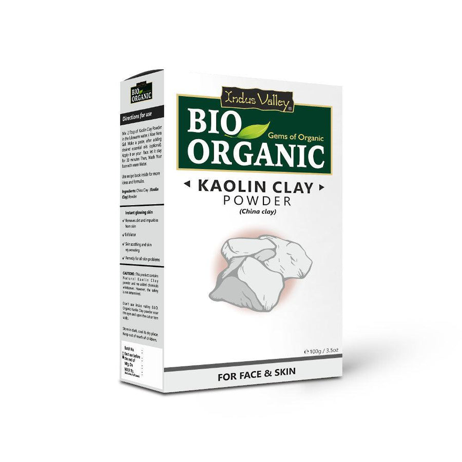 100% Natural Bio-Organic Kaolin Clay Powder | Indus Valley
