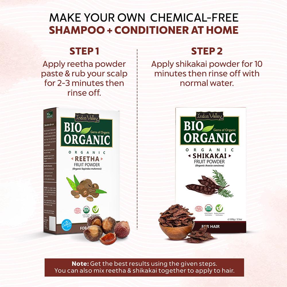 Bio-Organic Shikakai Fruit Powder – Indus Valley